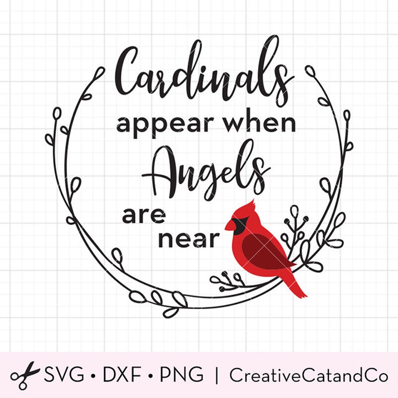 Memorial Cardinal Svg - Etsy