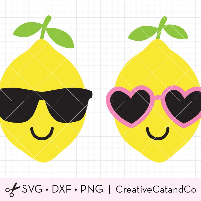 Lemon Svg - Etsy