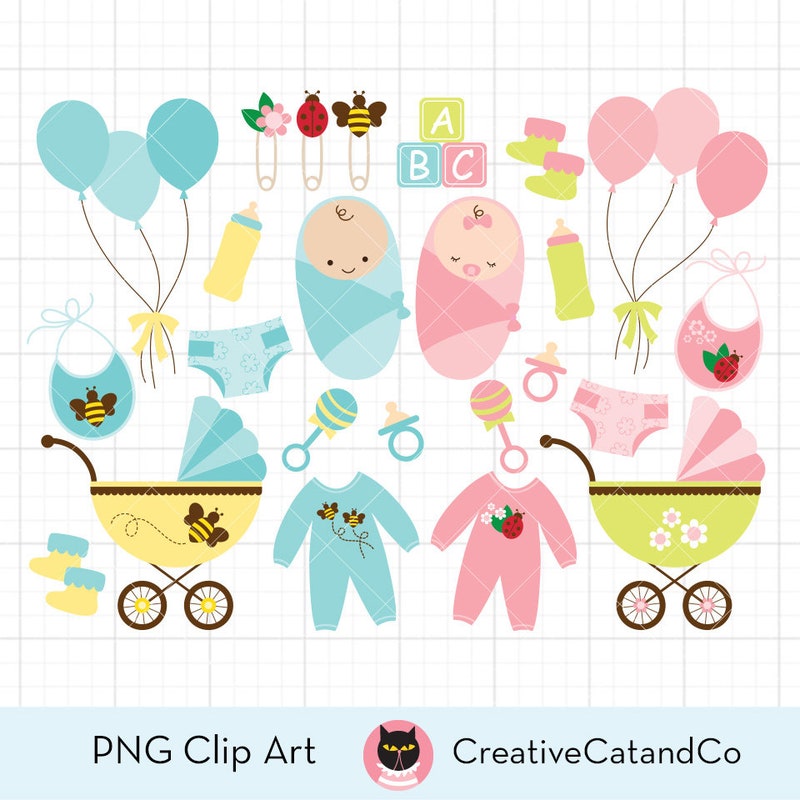 Clipart Baby - Etsy