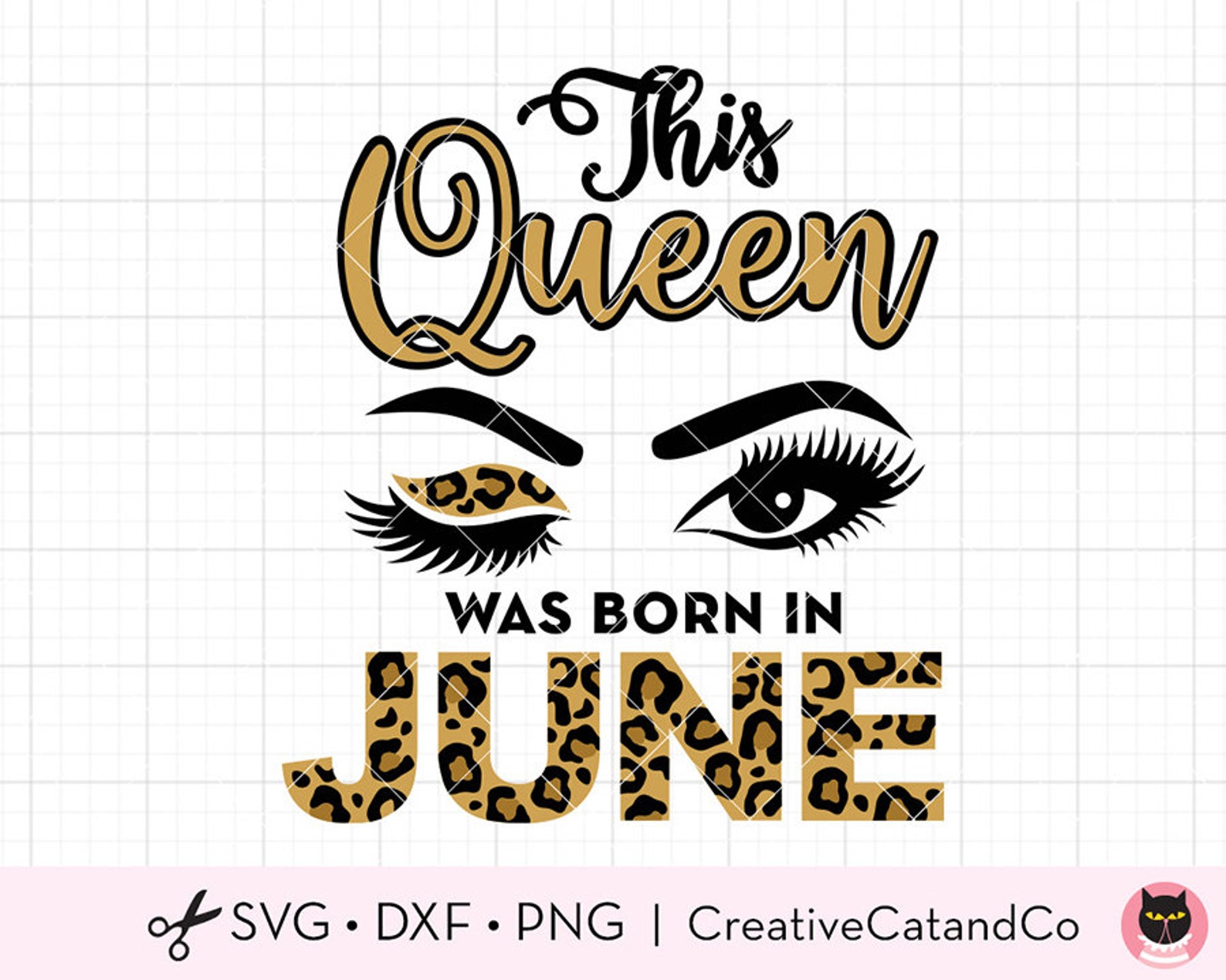 This Queen Was Born in June SVG Sublimation Print June Queen - Etsy UK
