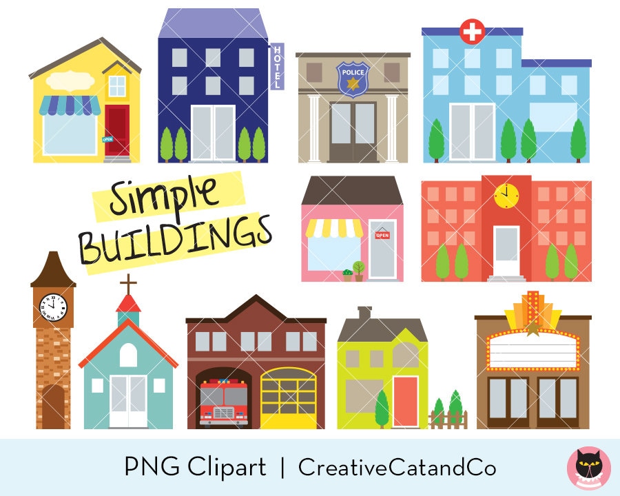 Buildings Clipart