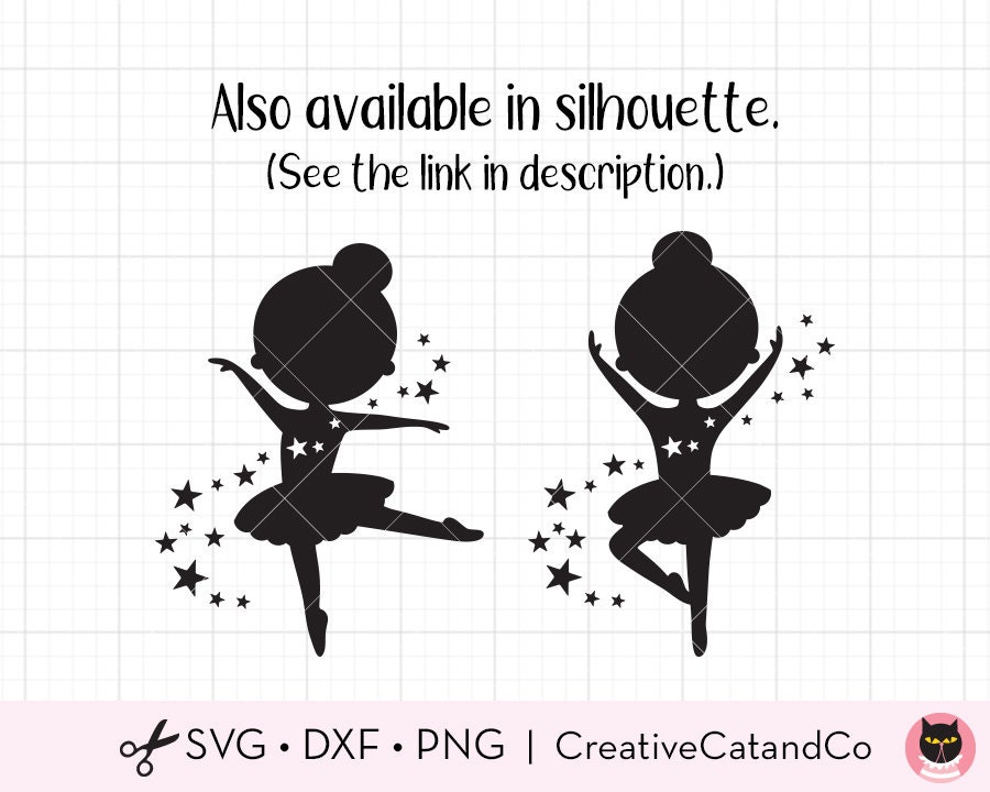 Ballet Dancer SVG DXF Ballerina Svg Dxf Files for Cricut or - Etsy Canada