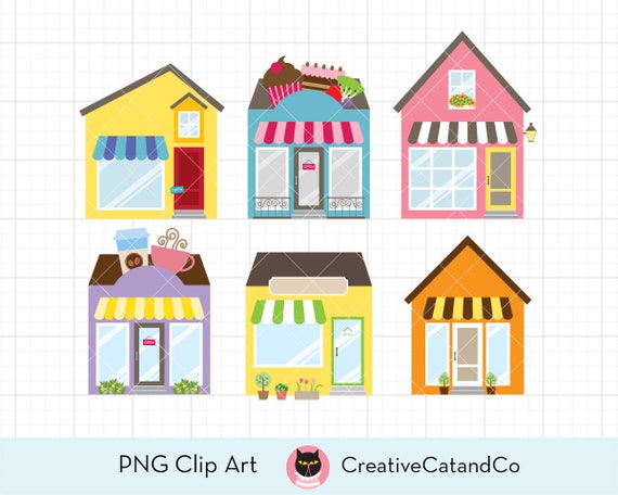 Edificio De Panadería Clipart