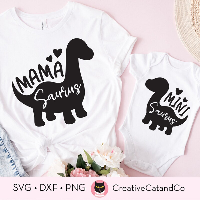 Family Saurus Svg - Etsy