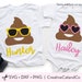 Poop SVG DXF Files for Cricut or Silhouette Poop With Wearing - Etsy