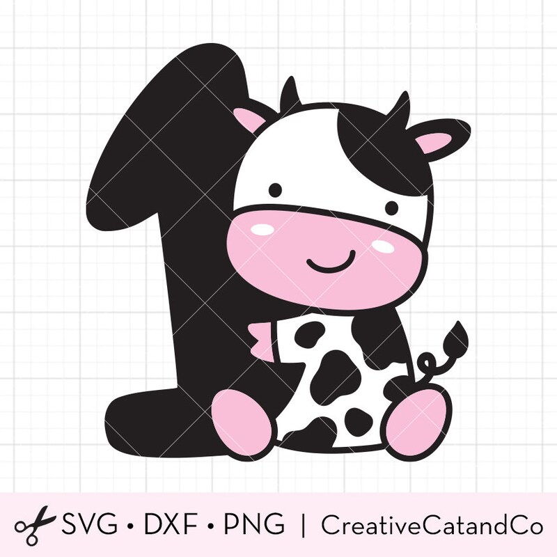 Cow 1st Birthday Boy - Etsy