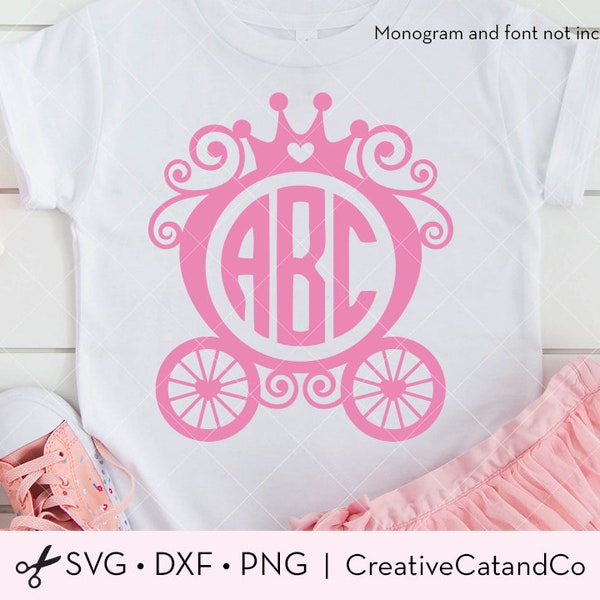 Princess Monogram - Etsy