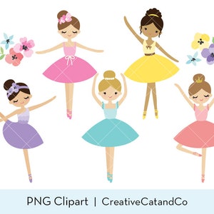Ballerina Clipart, Cute Little Dancers, Girl Ballet Dancer, Prima ...
