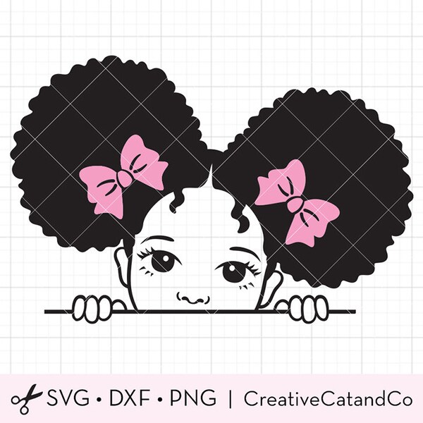 Peek a Boo Girl Svg - Etsy