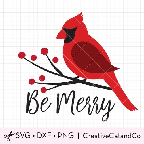 Cardinal Bird Cuttable Design SVG PNG DXF & Eps Designs Cricut - Etsy