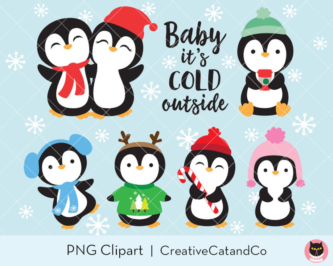 Penguin Clip Art Winter