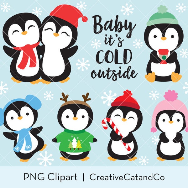 Penguin Scarf - Etsy