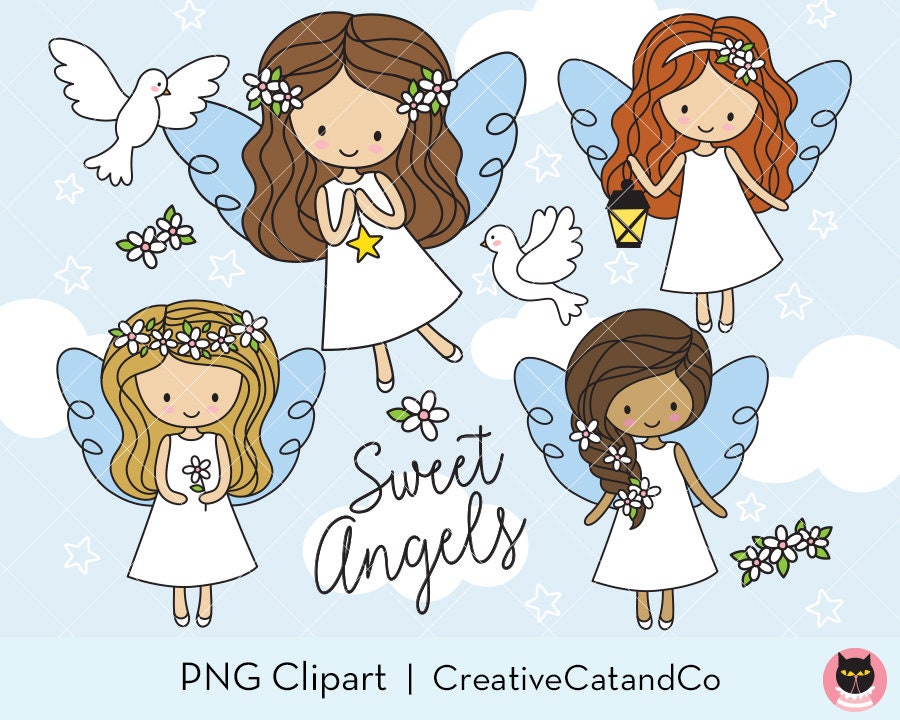 Paper, Party & Kids Papercraft Angel Illustration Girl Angel Angel ...