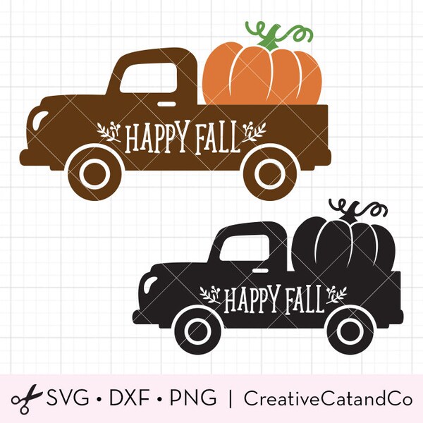 Fall Truck - Etsy