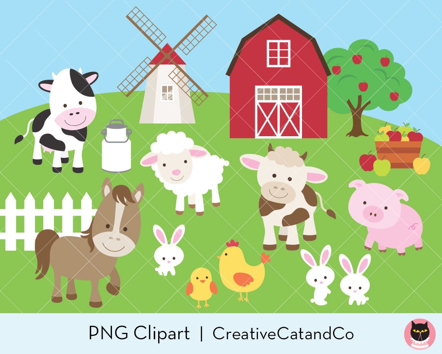 Clip Art Farm Animals