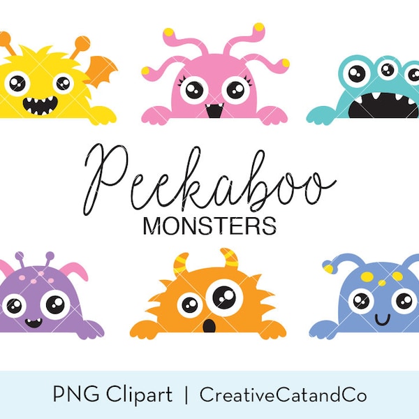 Silly Monster - Etsy