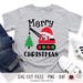 Kid Boy Christmas Crane SVG PNG DXF | Cute Construction Crane Lifting ...