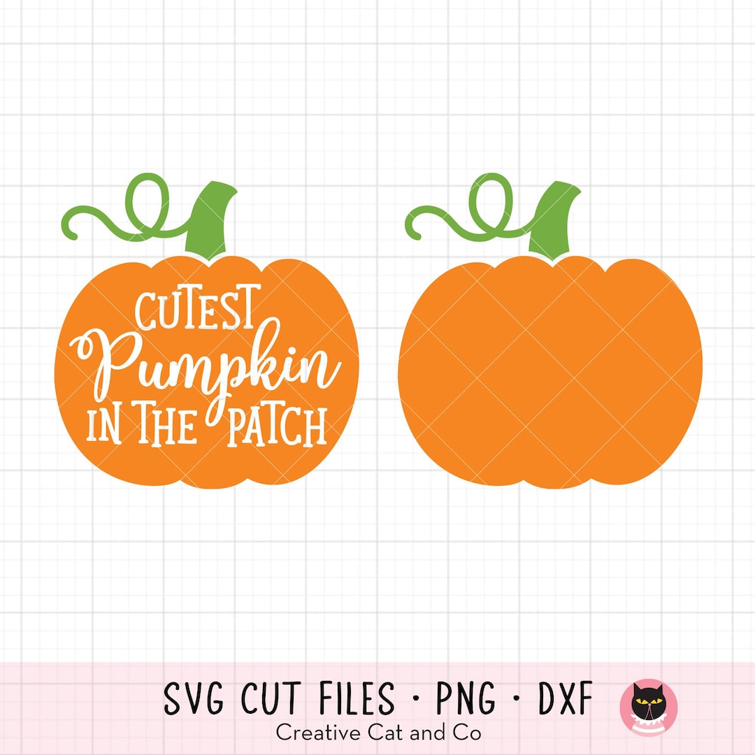 Pumpkin Shape SVG PNG DXF | Simple Solid Pumpkin Clip Art | Cutest ...