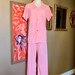 Vintage 60s Pink Nylon Kmart Pajama Set / 60s Pink Pajamas / - Etsy