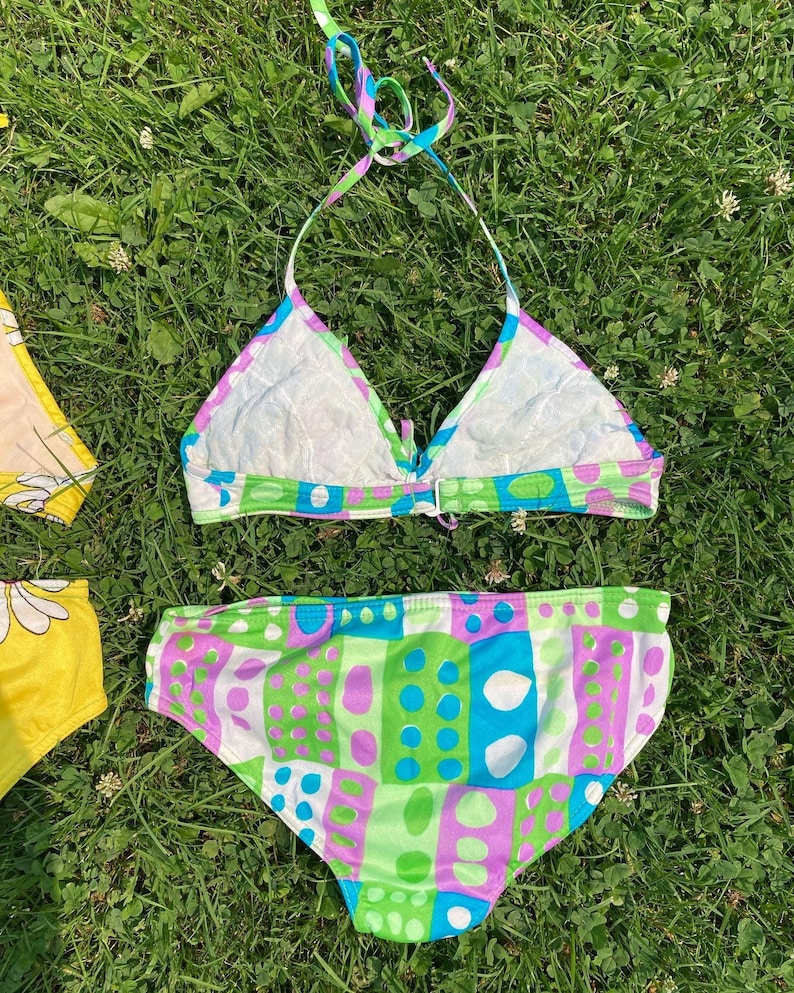 PICK ONE / Vintage 70s Retro Kids Bathing Suit / Vintage 70s - Etsy