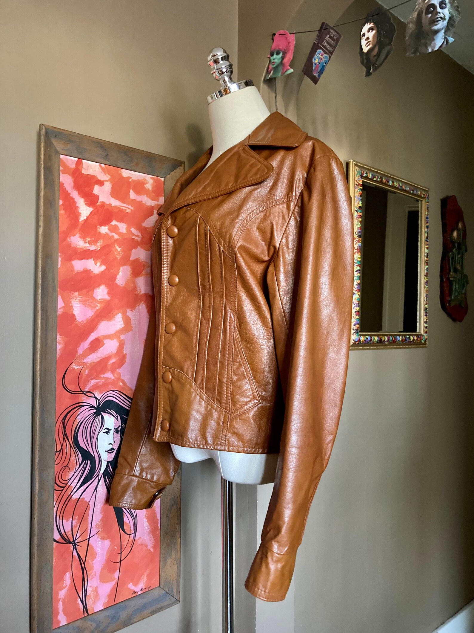 RARE Vintage 60s/70s Adam & Eve Toronto Leather Jacket / - Etsy