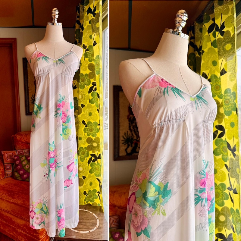 1970s Sears Nightgown - Etsy