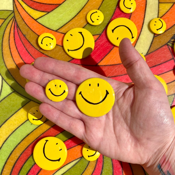 Yellow Smiley Face - Etsy