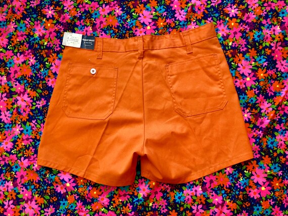 DEADSTOCK Vintage 70s Robert Bruce Orange Rainbow Sho… - Gem
