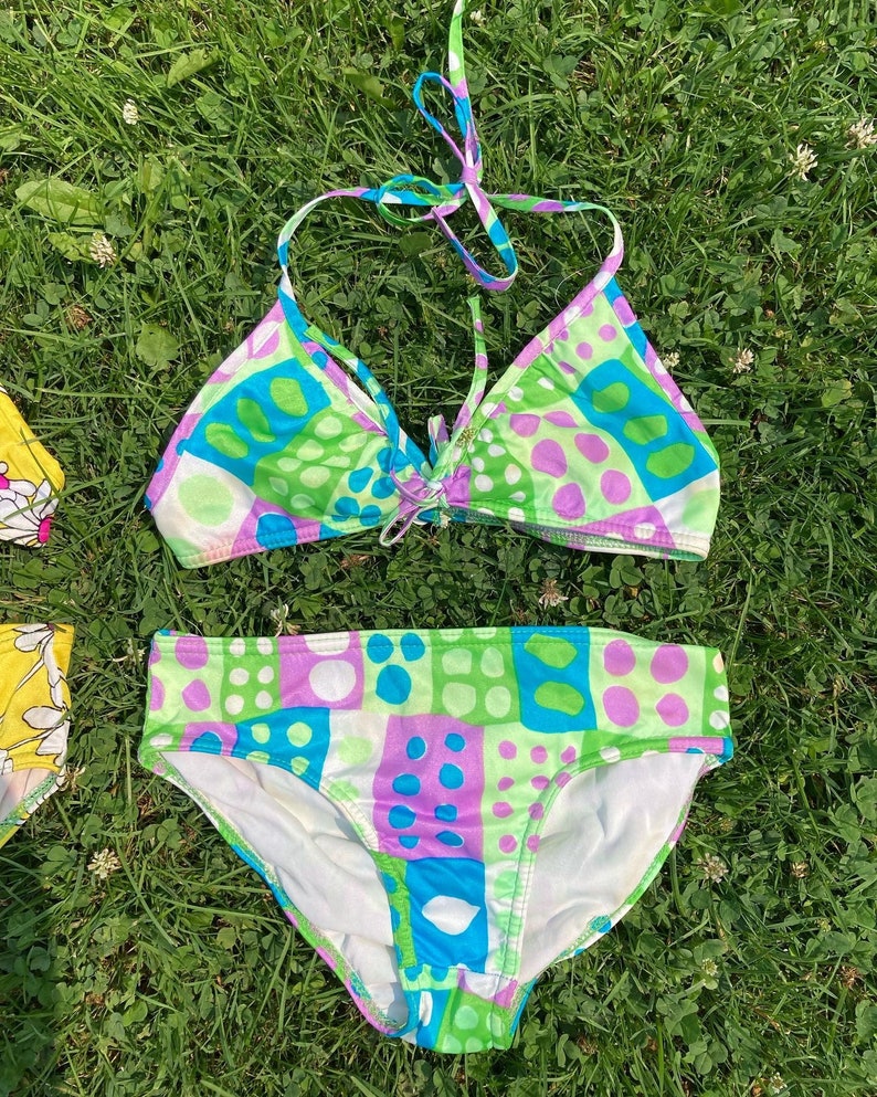 PICK ONE / Vintage 70s Retro Kids Bathing Suit / Vintage 70s - Etsy