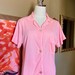 Vintage 60s Pink Nylon Kmart Pajama Set / 60s Pink Pajamas / - Etsy