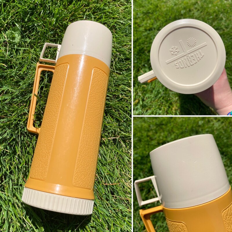 Yellow Thermos - Etsy