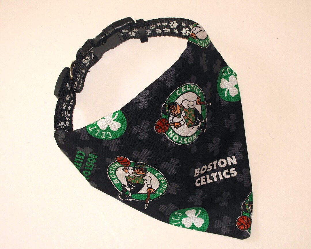 No-tie Slip Over Collar Pet Bandana Celtics collar Not - Etsy