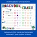 Homework and Chore Chart Bundle, Reward Chart for Kids and Students ...