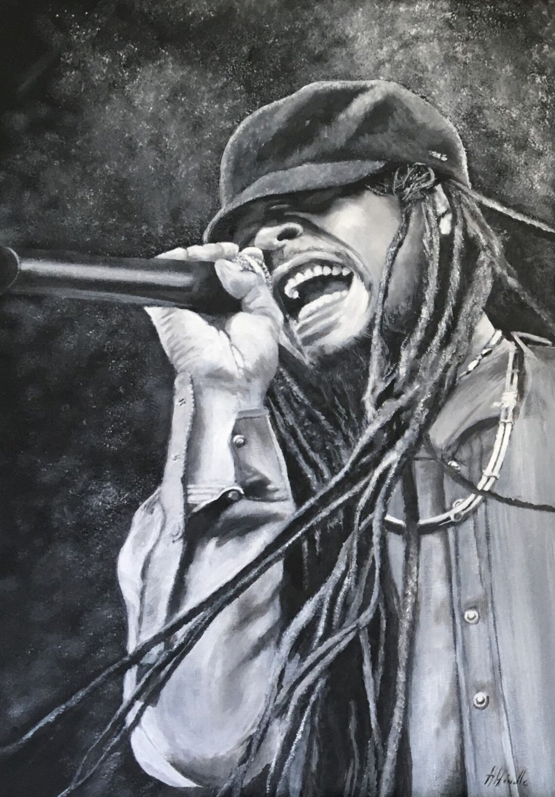 Maxi Priest Perfect Print Direct From Artist Unique - Etsy