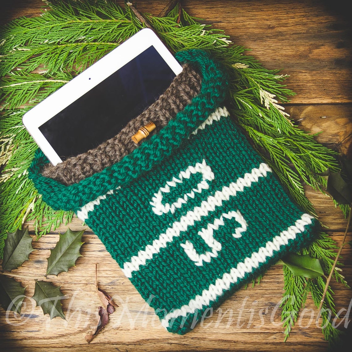 Loom Knit iPad Cover Pattern, Loom Knit E-reader Sleeve Pattern ...