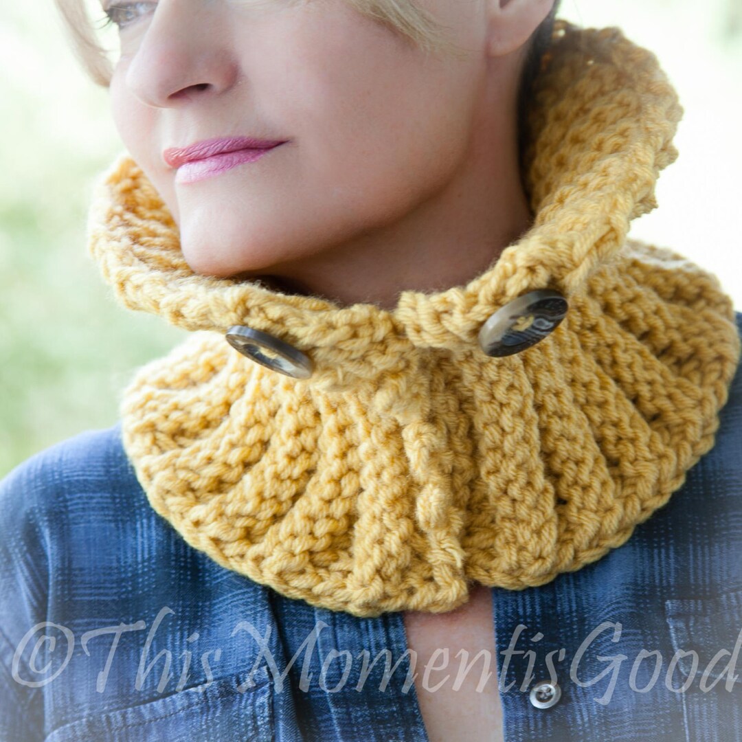 Loom Knit Picot & Ribbed Cowl PATTERN! Sized for Toddler to Adult. PDF ...