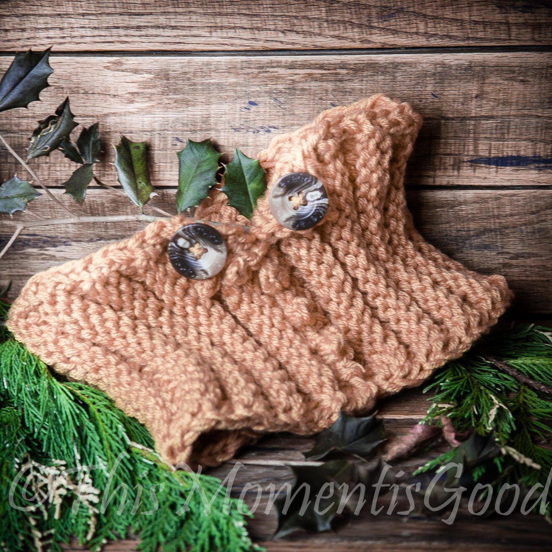 Loom Knit Picot & Ribbed Cowl PATTERN! Sized for Toddler to Adult. PDF ...