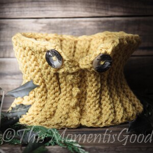 Loom Knit Picot & Ribbed Cowl PATTERN! Sized for Toddler to Adult. PDF ...