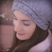 Loom Knit Beret PATTERN With Cable Brim, Ladies Hat. Painters Beret ...