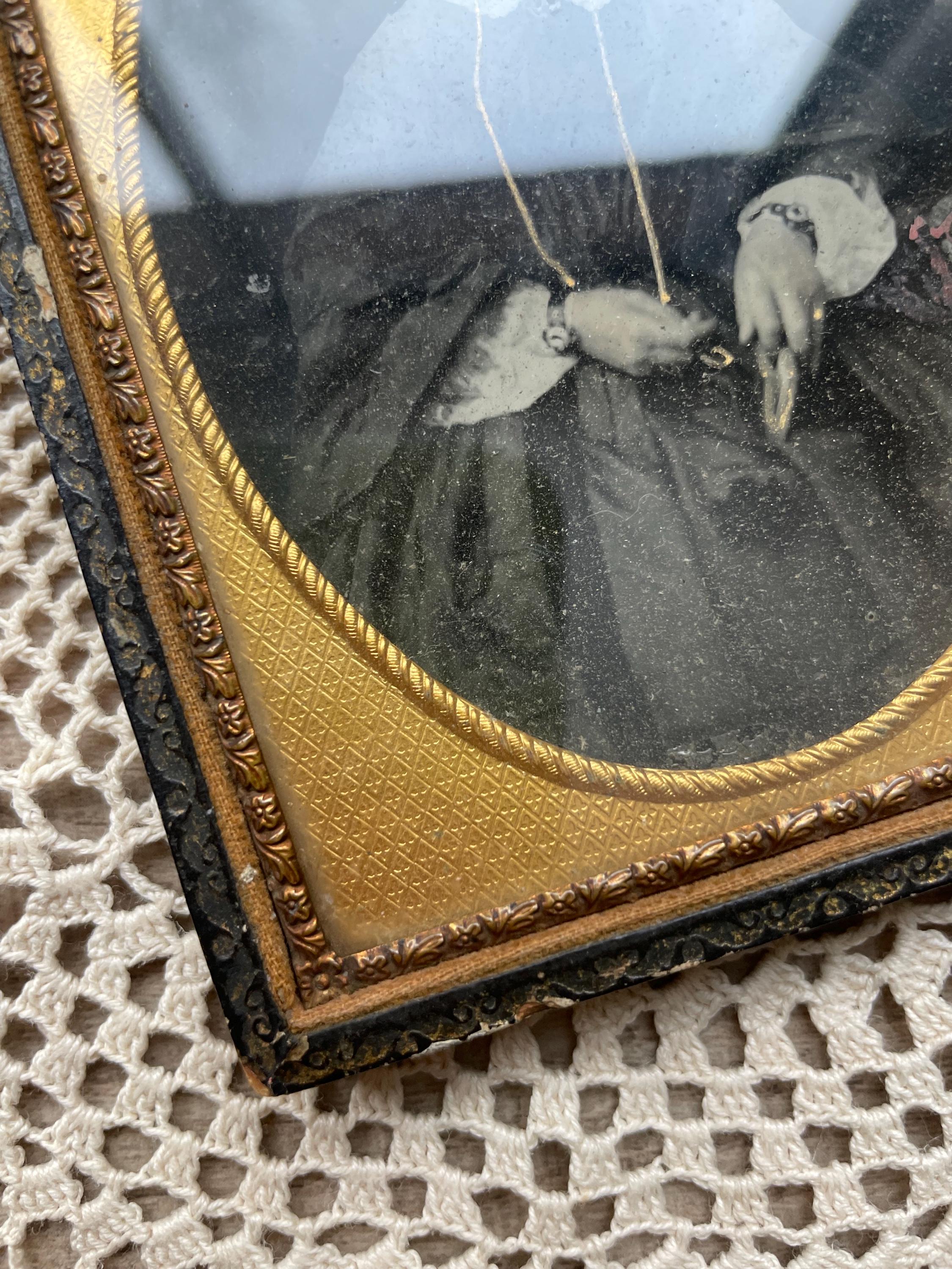 Antique 1800's Ambrotype Photograph, Tin Type, Daguerreotype, Ambrotype ...