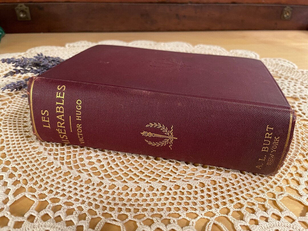 Les Miserables by Victor Hugo 1862, Complete in One Volume, Illustrated ...