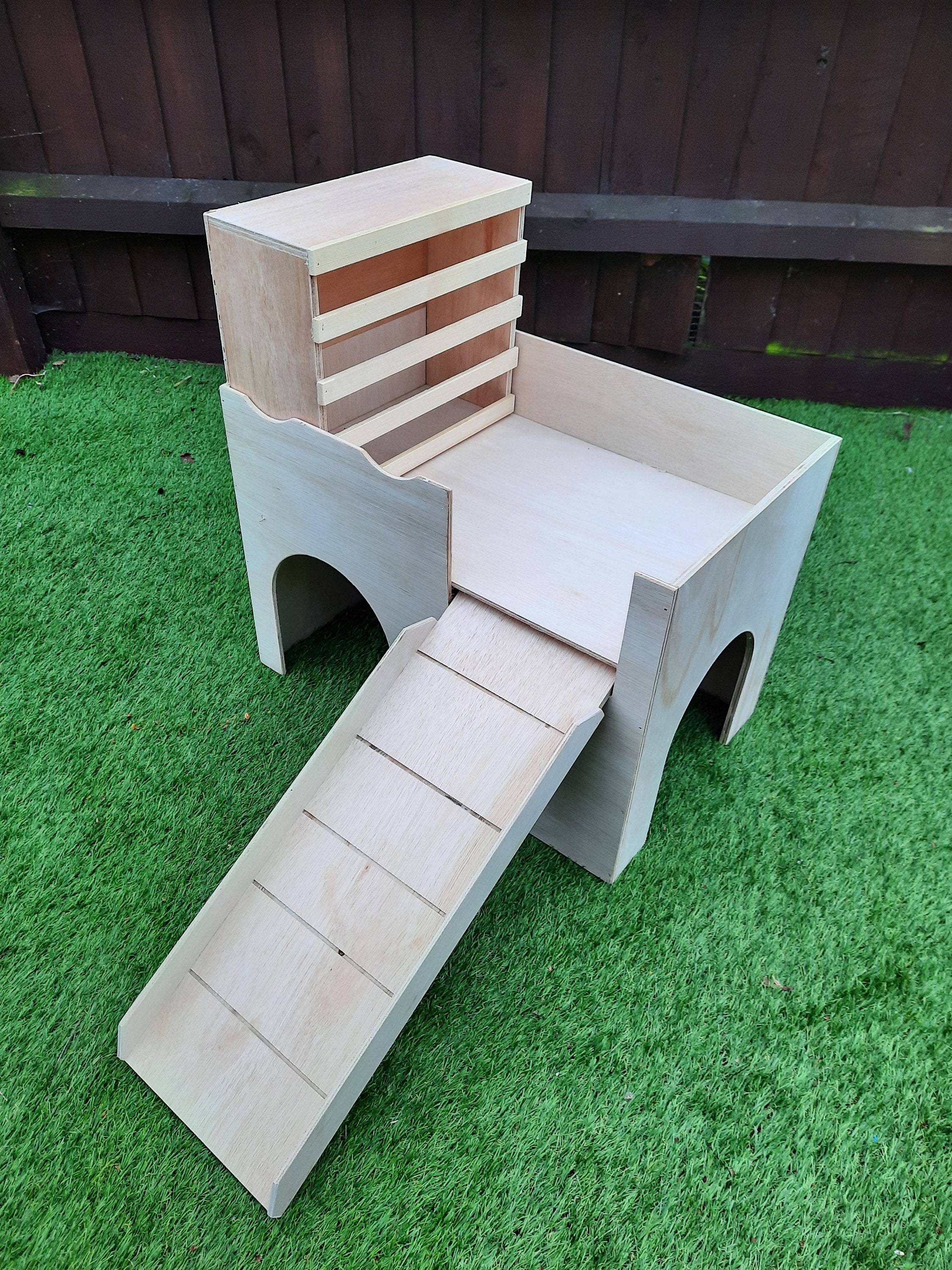 NEW 2023 VERSION Large Double Entrance Rabbit Castle With - Etsy UK