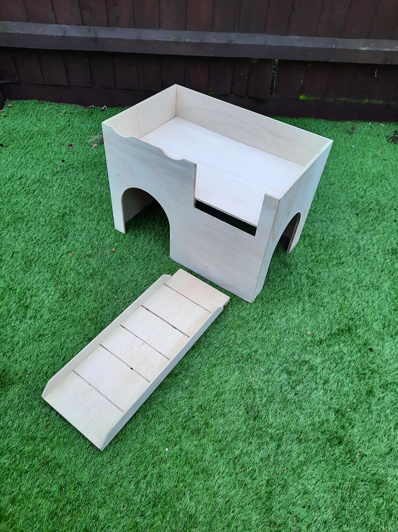 NEW 2023 VERSION Large Double Entrance Rabbit Castle With - Etsy UK