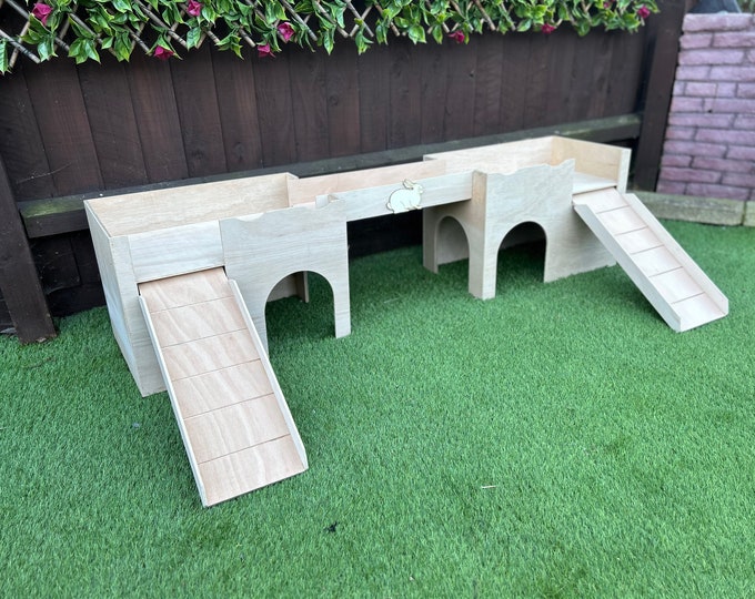 The Castle - Corrugated Cardboard Castle for Bunny Rabbits & Cats - Etsy UK