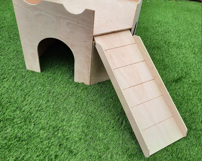 The Castle Corrugated Cardboard Castle for Bunny Rabbits & - Etsy UK