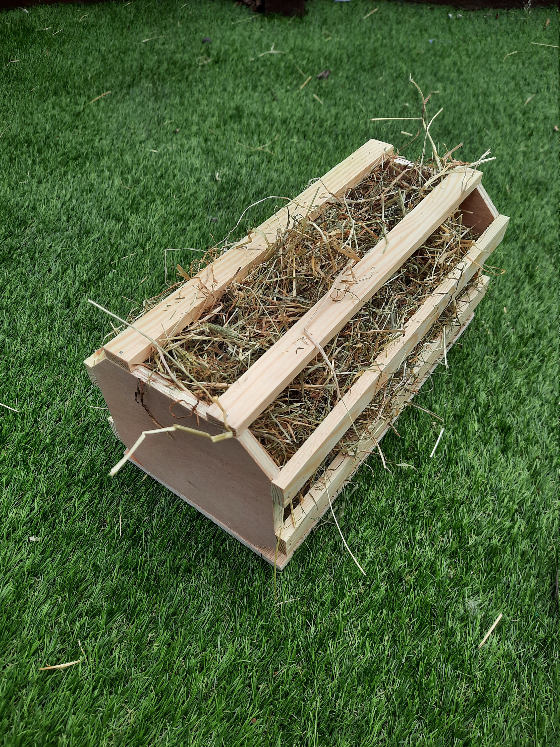 Guinea pig hay barrel/hayrack fully assembled just take out | Etsy