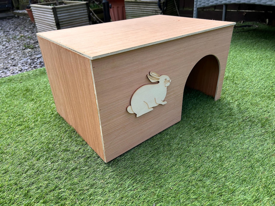 New Large RABBIT House/ Shelter/ Hide. (FULLY ASSEMBLED) Just Take Out ...
