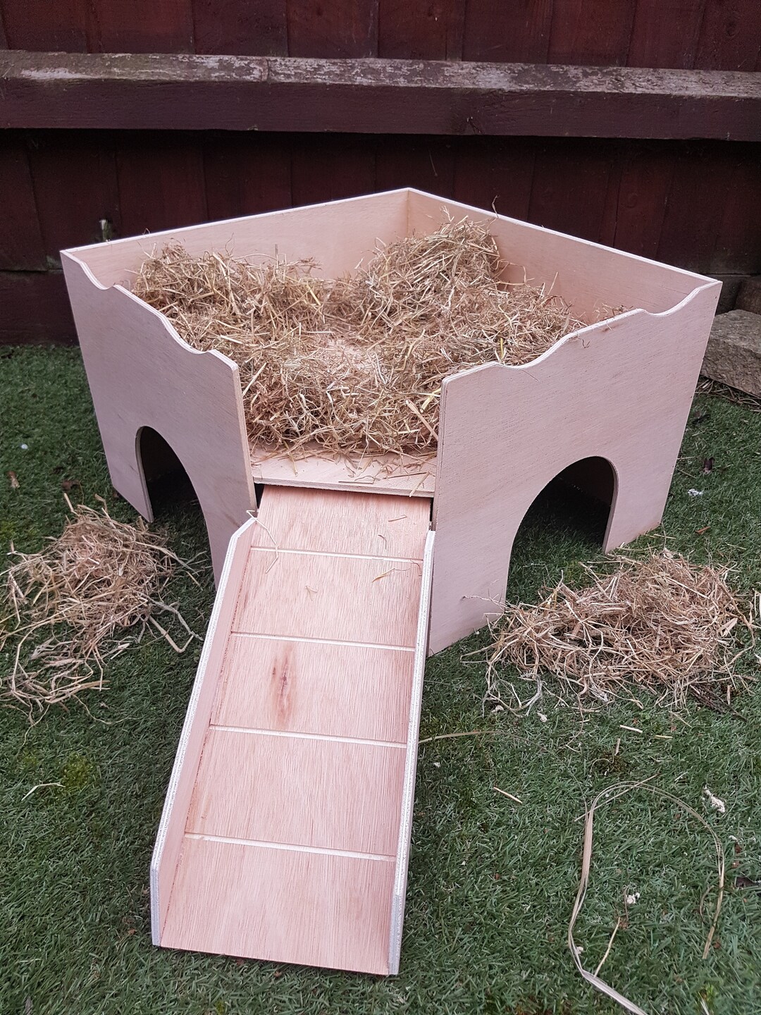 New Improved Design Corner Guinea Pig Castle With Hook on - Etsy