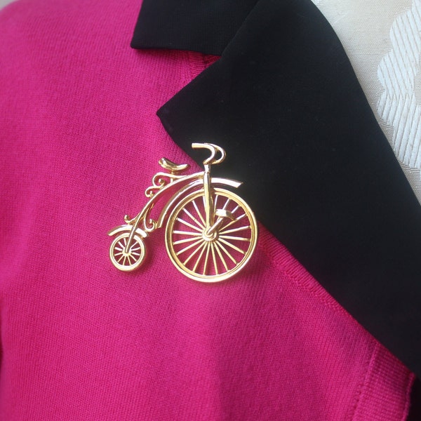 Bicycle Pin - Etsy