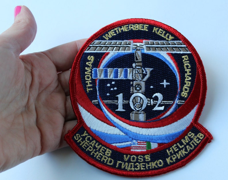 NASA Space Patch for Mission 102 Wetherbee Kelly Thomas | Etsy